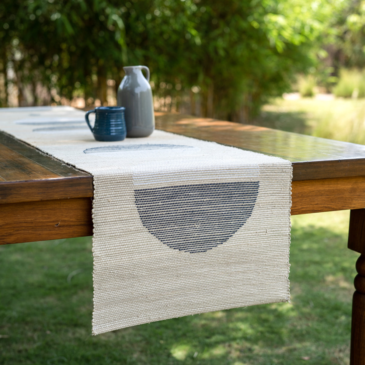 Chaand Hand-Woven Table Runner | 108 Knots