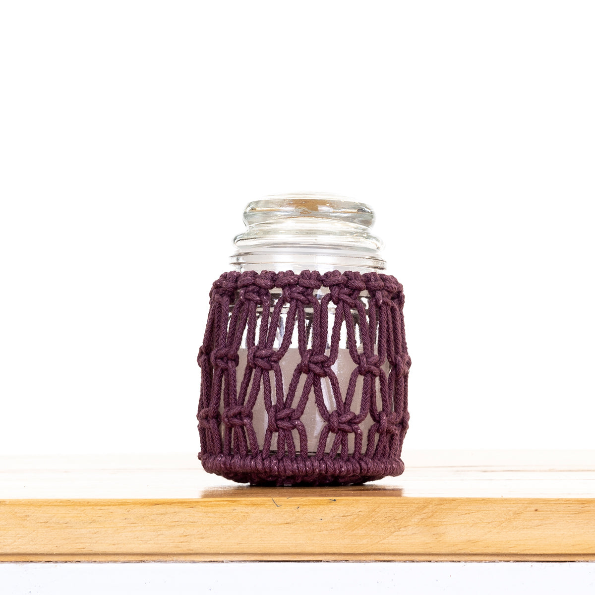 Macrame Candle Jars | 108 Knots