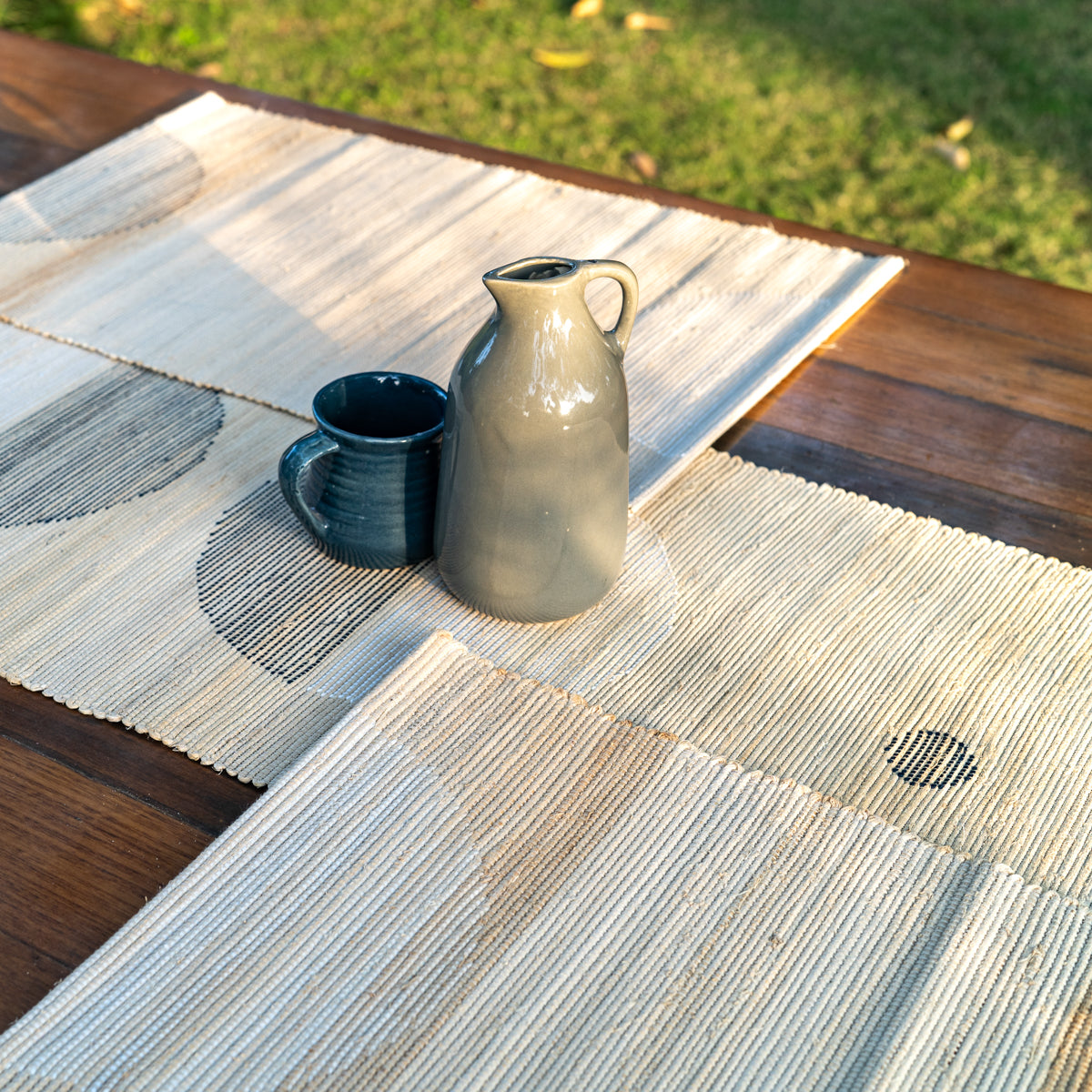 Chaand Hand-Woven Placemat (Set of 2) | 108 Knots