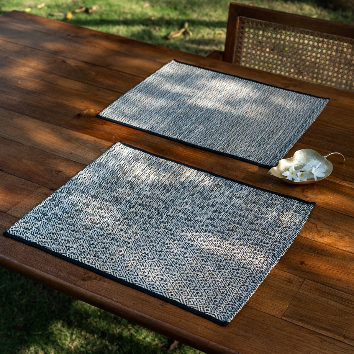 Heera Hand-Woven Placemat (Set of 2) | 108 Knots