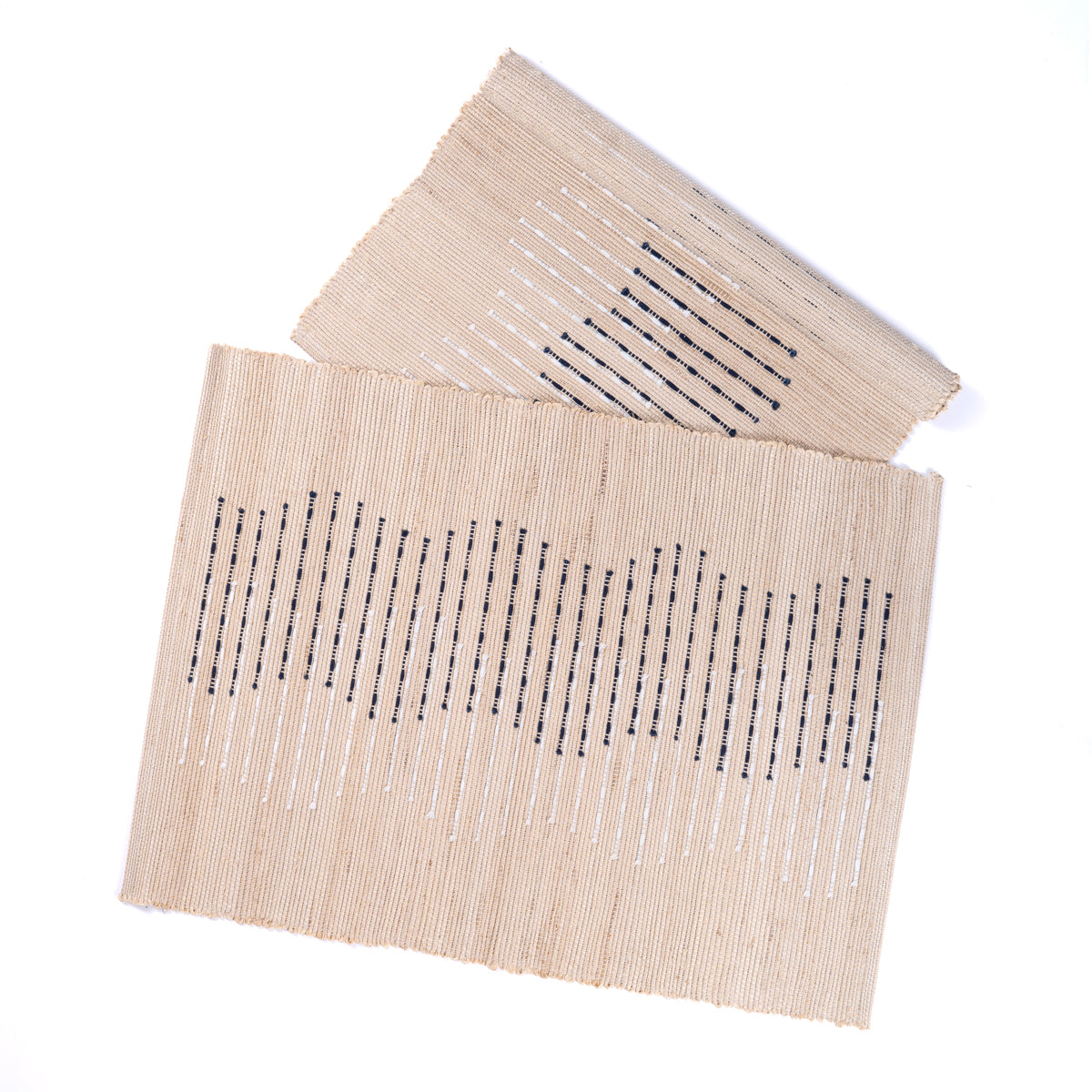 Rekha Hand-Woven Placemat (Set of 2) | 108 Knots